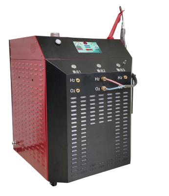 China Revolutionary Safeflame 2800 Degree Flame Hydrogen Oxygen PEM Water Electrolysis Brazing Machine for sale
