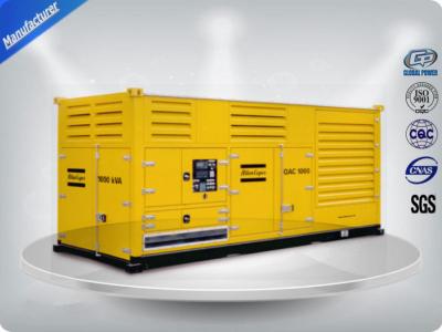 China Stamford Alternator Genset Silent Generator Set Canopy Type 700-875 Kw / Kva for sale