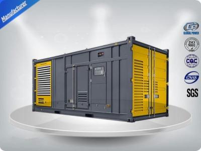China Electronic Starting Genset Silent Generator Set , Three Phase Diesel Generator for sale
