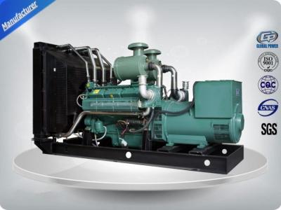 China Open Three Phase Industrial Generator Set Silent With 12V DC Electric Starting System for sale