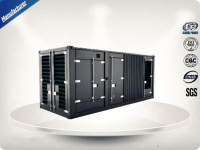 China 2250-2500kw/Kva MTU Container Generator Set Soundproof With 24V DC Electric for sale