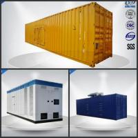 China Sixteen Cylinder Container Generator Set 780-975 Kw / Kva With VMAN Diesel Engine for sale