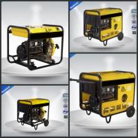 China Electric Start Single Phase Portable Generator Set Rental Air Cooled 4.5 Kva for sale