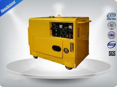 China Three Loops 3 Phase Portable Generator Set 72 dB With Digital Panel , Silent Frame for sale