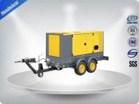 China 50 Hz Water - Cooling Silent Genset Trailer 16 Cylinder Prime Power 1480Kw for sale