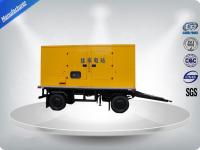 China 12 Cylinder 75dB quietest Trailer Mounted Generator large in - line Config with Dry oil filter for sale
