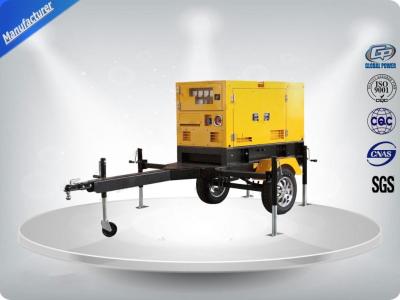 China Rental Trailer Genset 23.3:1 Compression Ratio 1500 R / Min Engine Speed for sale