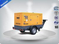 China Brushless Portable Mobile Generators Trailer Mounted Class H Insulation for sale