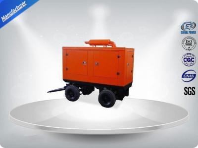 China 400 / 230V Portable Trailer Mounted Generator 191 Kw Output Power In - Line Config for sale