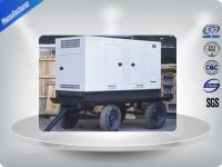 China Rental Three Phase Trailer Mounted Generator 4 Wires Self - Excited Control System for sale