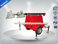 China Lead Acid Battery Generator Light Tower Trailer For Emergency Lighting for sale
