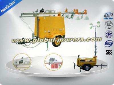 China 5 Kw / Kva Industrial Light Tower Mobile Led 50Hz 60Hz With Metal Halide Lamp for sale