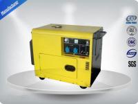 China 4.5kva Silent Diesel Generator For  Home Use 3 Phase Portable Generator Set 72 dB With Digital Panel , Silent Frame for sale