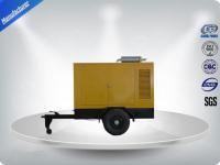 China Moblie Tralier Diesel Generator Set 4 Stroke 50kva ISUZU Diesel Genset 4JB1T-S / 46 for sale