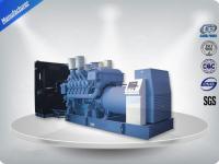 China MTU Engine Heavy Duty Diesel Generator 24V DC Electric 50hz 2250-2500 kw / kva for sale