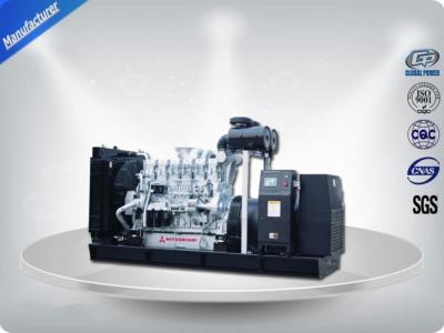 China Safey Frame Low Noise Diesel Generator Set 683kva With Original Japan Mitsubishi Engine for sale