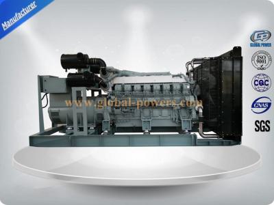 China 1400 Kw / 1750 Kva Diesel Generator Set Mitsubishi S16r-Pta Global Power Best Choice for sale
