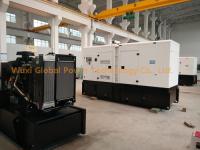 China 250 KVA Perkins Soundproof Water - Cooled Diesel Generator Set 1300L for sale