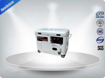 China 50Hz 7.5kva Silent Open Portable Diesel Generator 8.25kva Air Cooled Single Phase for sale