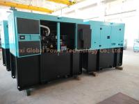 China Canopy 150KVA Perkins Super Silent Generator Low Fuel Level Alarm Remote Control for sale