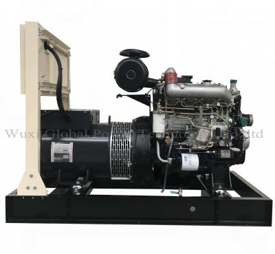 China 24KW Open 30 Kva Dg Generator Powered By Yanmar 4TNV88-GLE Sea Water Cooled for sale
