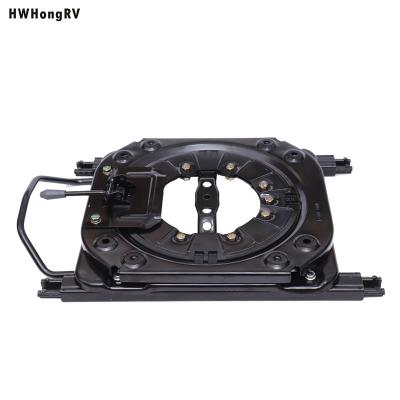 China RV Car Seat Rotating forward and backward mechanism seat swivel 360 degree auto seat rotary swivel plate base with slide rail for sale