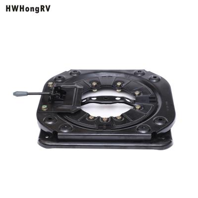 China Car Seat Swivel for Bus and Motorhomes RV Modification Parts Campervan Seat Adaptors for Motor Home Steel Rotating Universal for sale