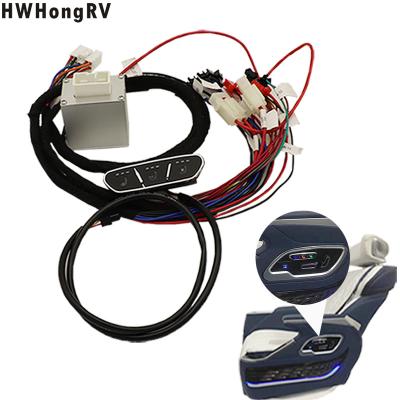 China Multifunctional touch switch for RV electrical  seat /Electric seat triple key switch for sale