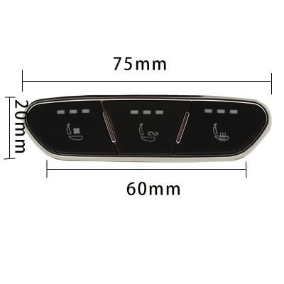 China Best Selling Auto Switch Car Seat Cooling Heating Switch Original for Toyota Land Cruiser for sale