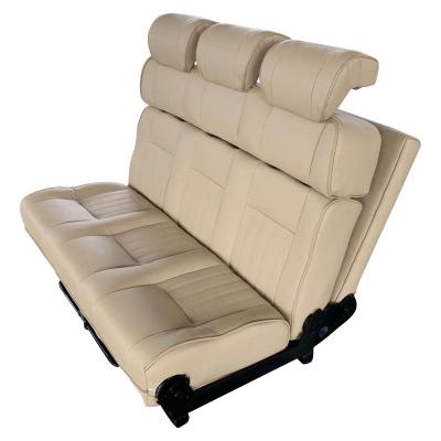 China three layer campervan bed seats with big and little headrest / bed seat for caravan motor home for sale