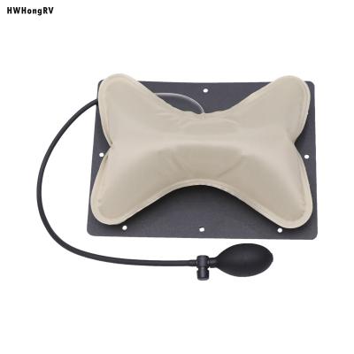 China Caravan car Seating recessed pneumatic chair  lumbar  Manual  air lumbar backrest support comfort system with hand pump for sale