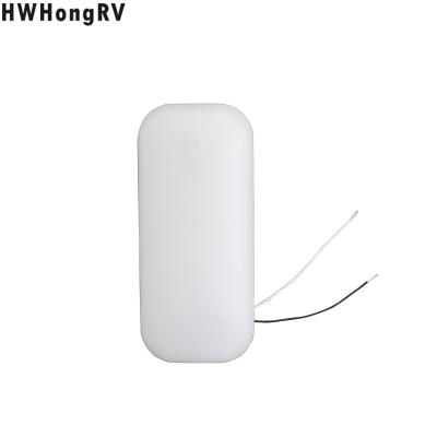 China HWHongRV 12V warm White Ultra-Thin Dome LED Light Interior Lamp Caravan Campervan RV ceiling down Light with switch for sale