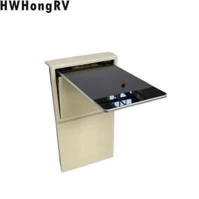 China HWHongRV car seat electric folding table for luxury campervan caravan folding table for sale