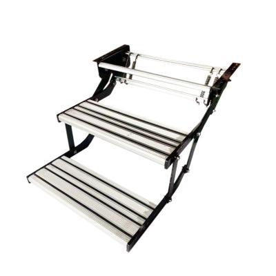 China Campervan RV Door Entry parts manual double Step Radius vehicle is made of aluminium alloy for sale