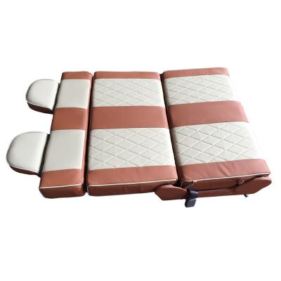 China motorhome seat mpv folding seat caravan seat with 4way movement auto seat for double people business car pair seat for sale