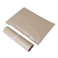 China Durable Apricot Courier Parcel Bag Personalized Shipping Bags For E Commerce for sale