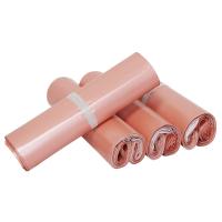 China Tear Resistant Pink Poly Mailer Bags Pink Shipping Bags Self Sealing Closure for sale