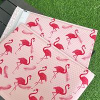 China Gravure Printing Pink Printed Poly Bubble Mailers Bags 140g Thickening for sale