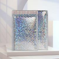 China Shock Resistant Aluminized Film Metallic Bubble Bags Customizable for sale