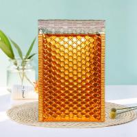 China Shock Resistant Aluminized Film Metallic Bubble Bags Customizable for sale