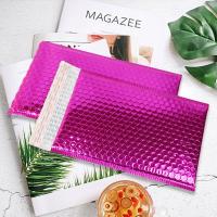 China Gravure Printing Silver Bubble Wrap Bags Anti Shock Protection for sale