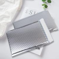 China Silver Poly Mailers Silver Bubble Bag Self Sealing Closure Moisture Resistance for sale