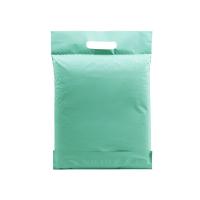 China 12 Silk Customised Courier Bags With Handle Self Adhesive for sale