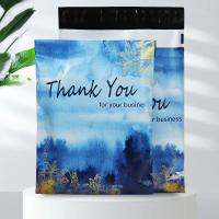 China 12 Silk Delivery Packaging Custom Shipping Bags With Logo for sale