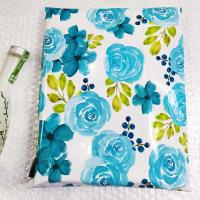 China 0.06mm Colorful Flowers Custom Poly Mailers With Logo Self Sealing Tear Resistant for sale