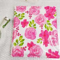China 12 Silk Delivery Packaging Custom Shipping Bags With Logo for sale