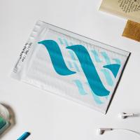 China Gravure Printing Custom Matte Composite Film Bubble Shipping Bags for sale