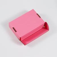 China Sturdy 3 Layer Pink Airplane Storage Box Foldable Rigid Box for sale