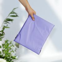 China Purple Biodegradable Personalized Mailing Bags Customizable for sale