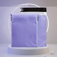 China Purple Biodegradable Personalized Mailing Bags Customizable for sale